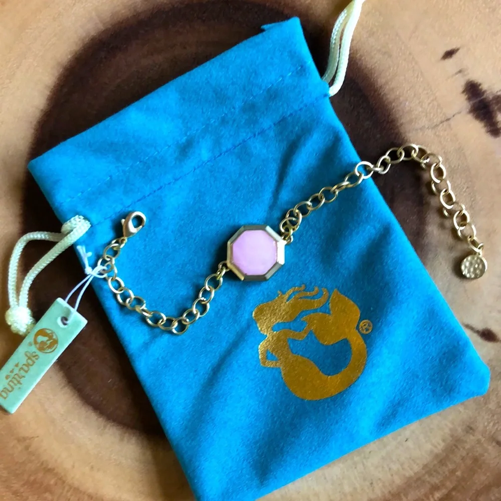 Spartina 449 | Jewelry | Nwt Spartina 449 Rose Quartz Matte Gold Plated ...